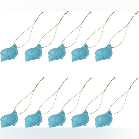 Other | 1 Pieces Blue Resin Pencil Finger Conch With Rope For Christmas ...